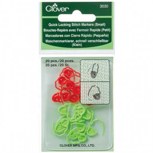 Clover - Quick Locking Stitch Markers – Warm 'n Fuzzy